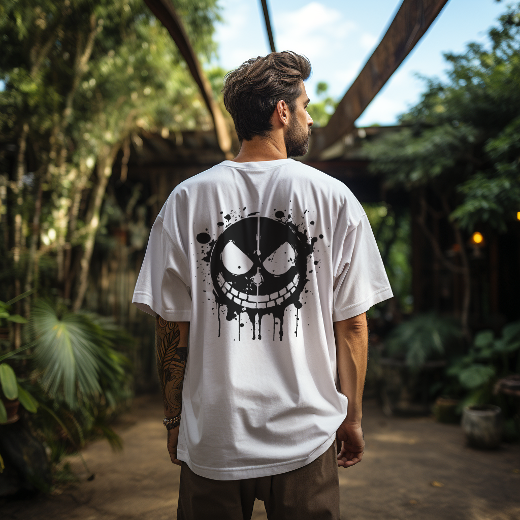 Splash Smiley Vibe Cotton Tee – campeen